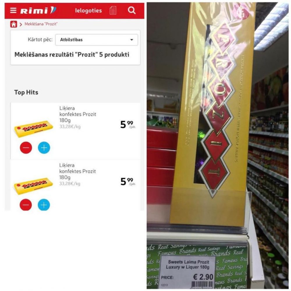 Народ в шоке: латвийские конфеты у нас втрое дороже, чем во Франции ...