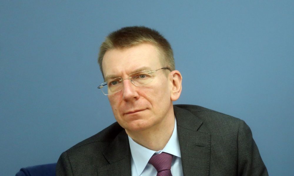 Министр иностранных дел Эдгар Ринкевич поздравил россиян с Днем России ...