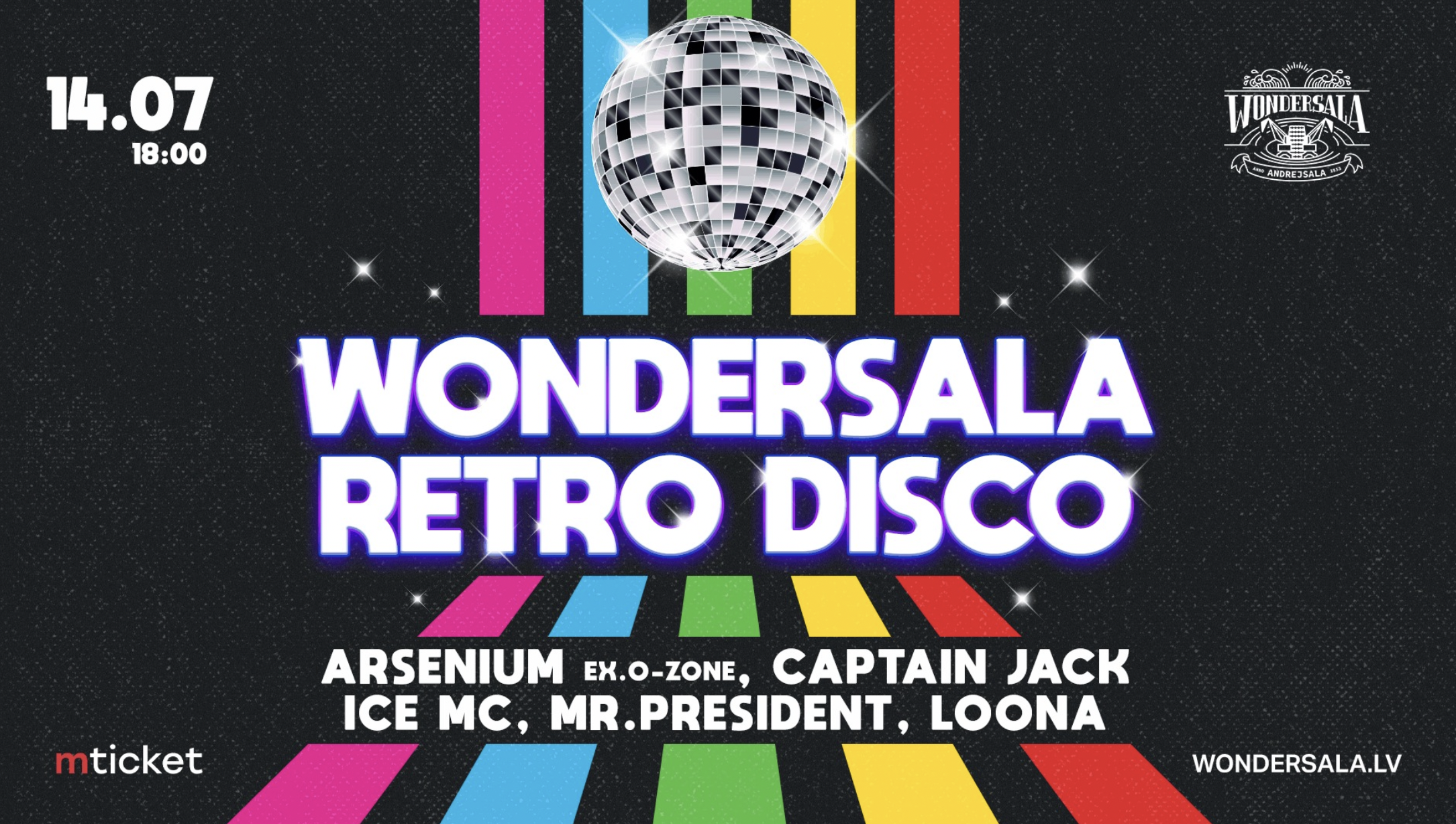 Wondersala Retro Disco в Риге! - PRESS.LV